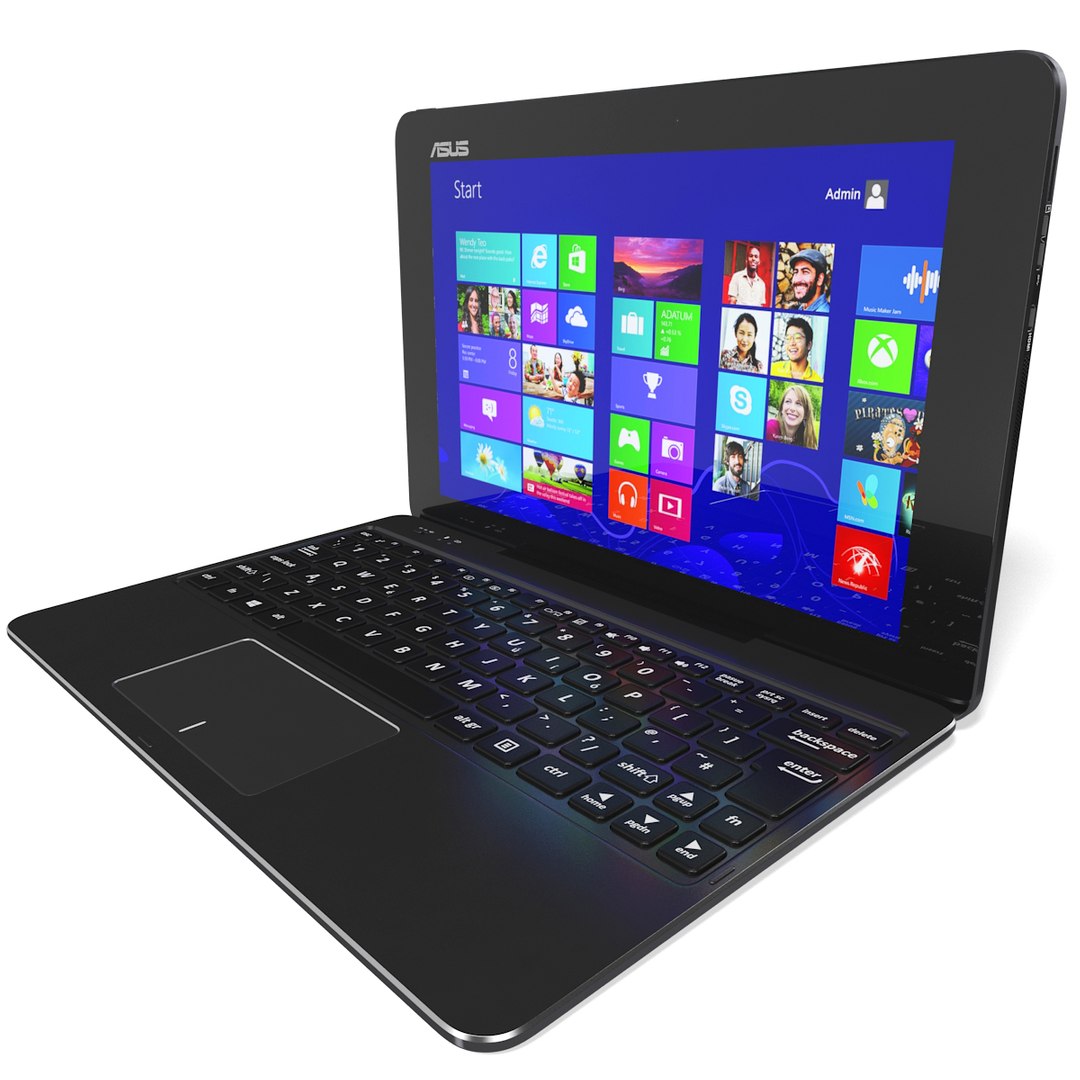 3d Realistic Asus Transformer Book Model