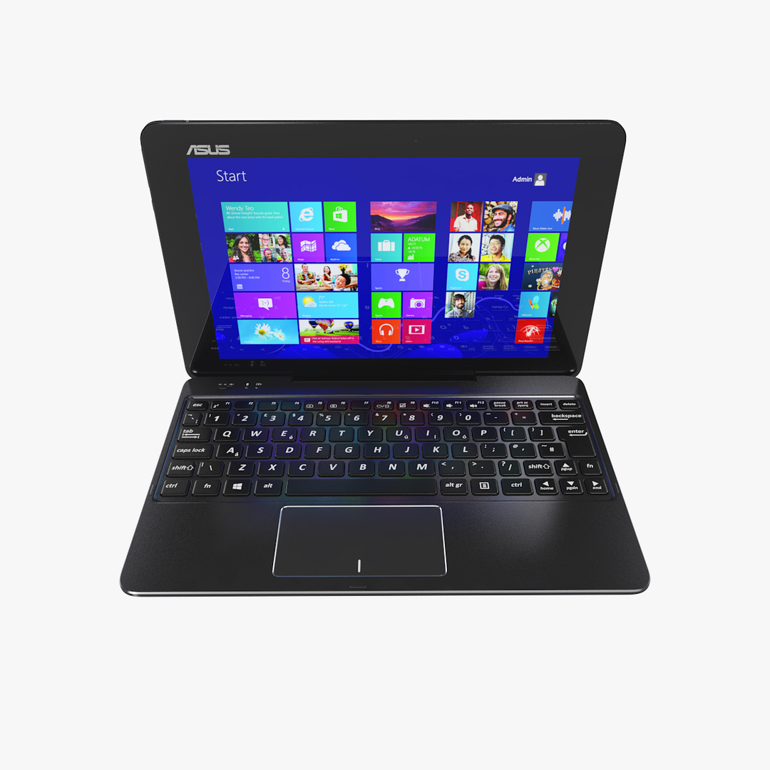 3d Realistic Asus Transformer Book Model