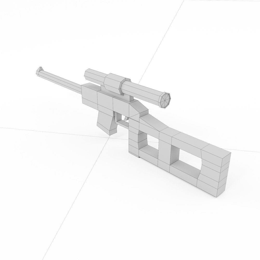 VSS vintorez sniper rifle gun 3D - TurboSquid 1991709