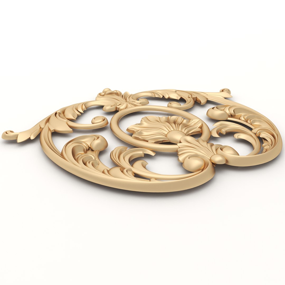 Ornament Modeled 3D Model - TurboSquid 1165957