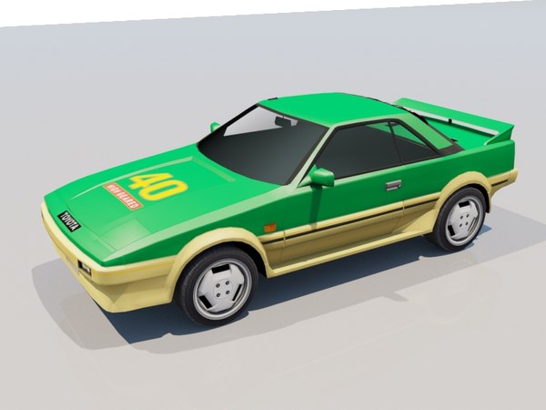 3D toyota mr 2 - TurboSquid 1546495