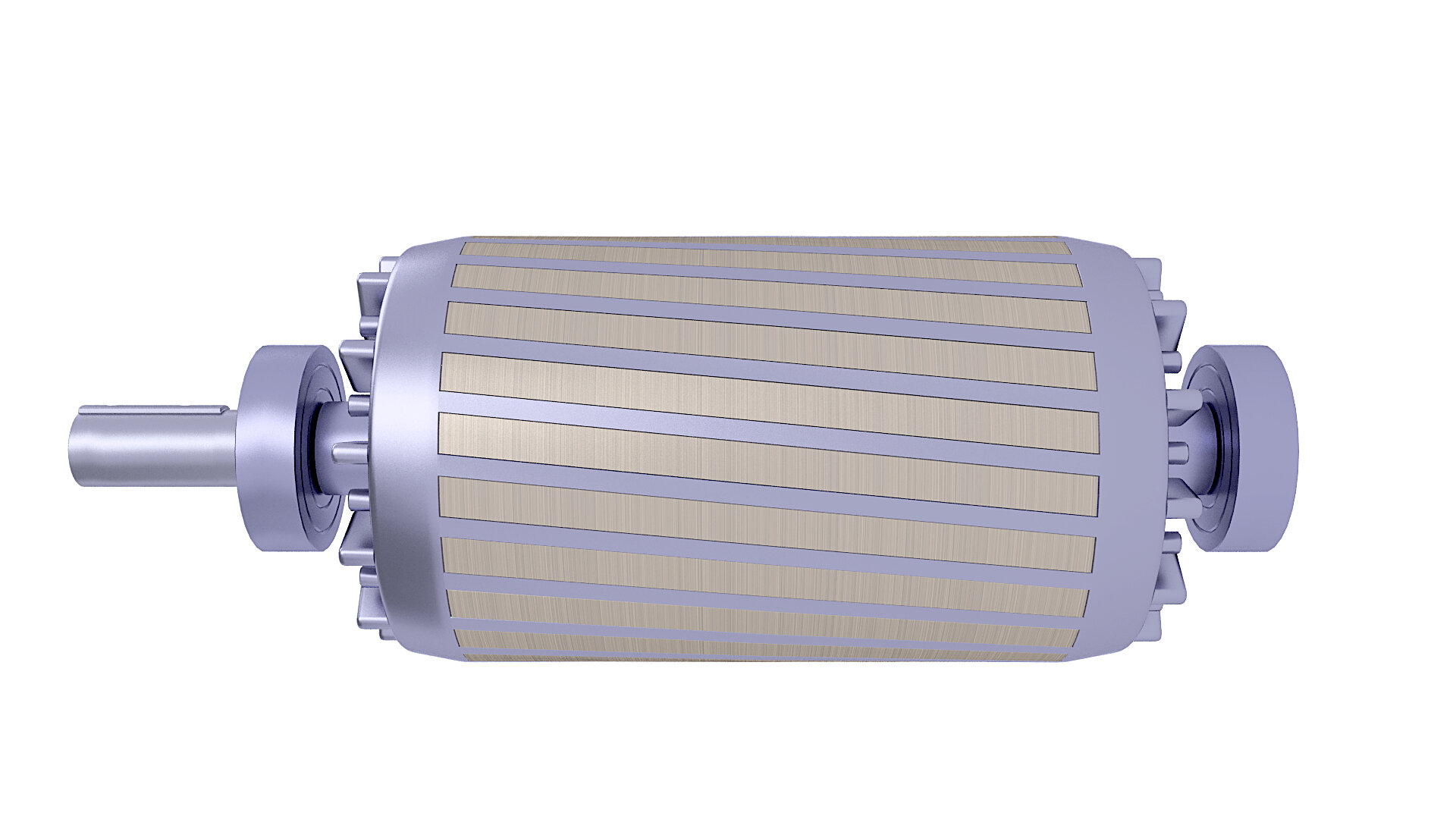 3D rotor electric motor model - TurboSquid 1679891
