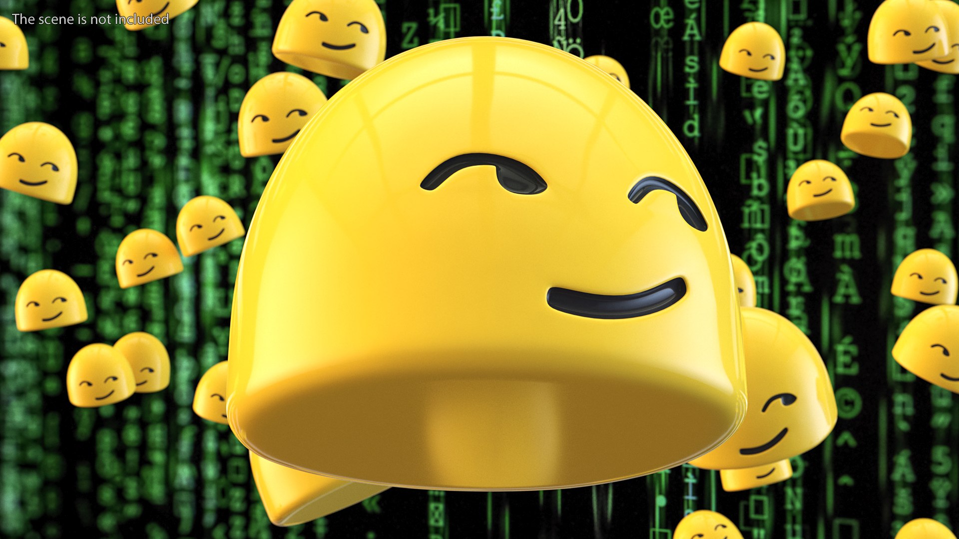 Smirking Face Android Emoji 3D Model - TurboSquid 1823740
