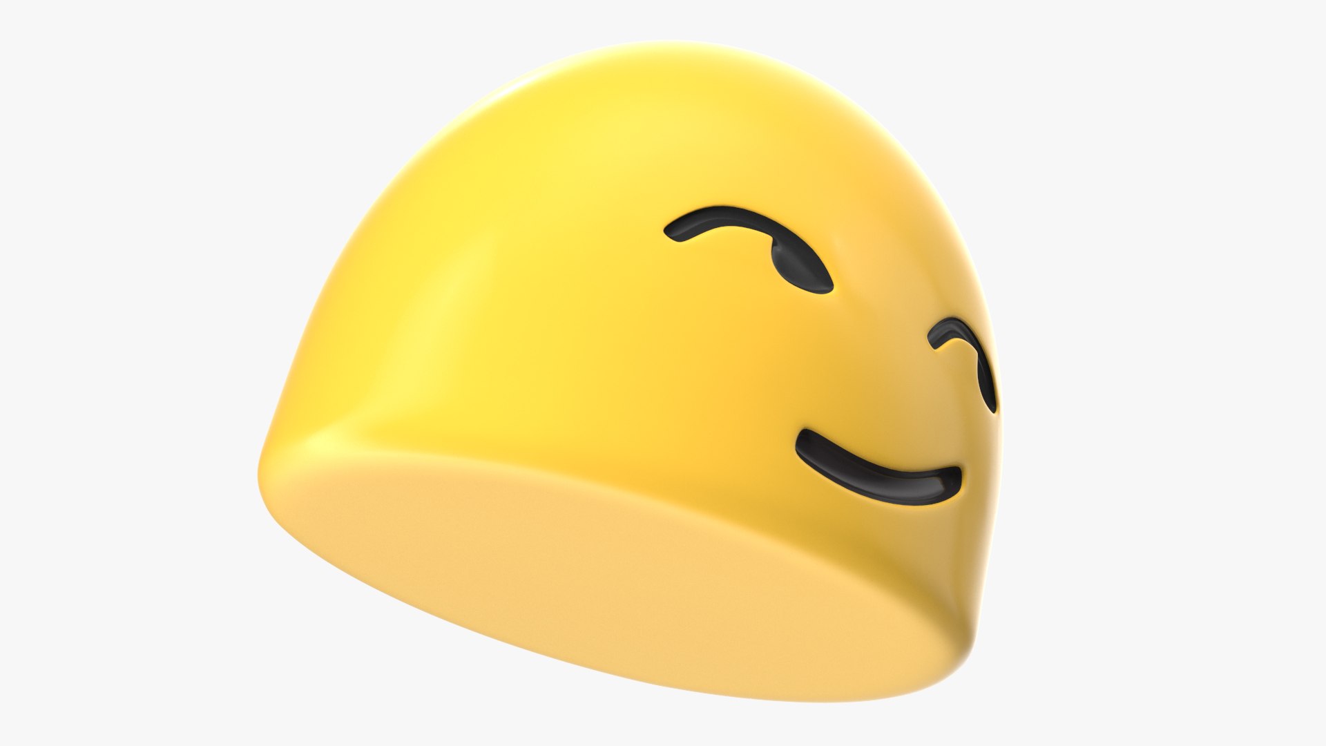 Smirking Face Android Emoji 3D Model - TurboSquid 1823740
