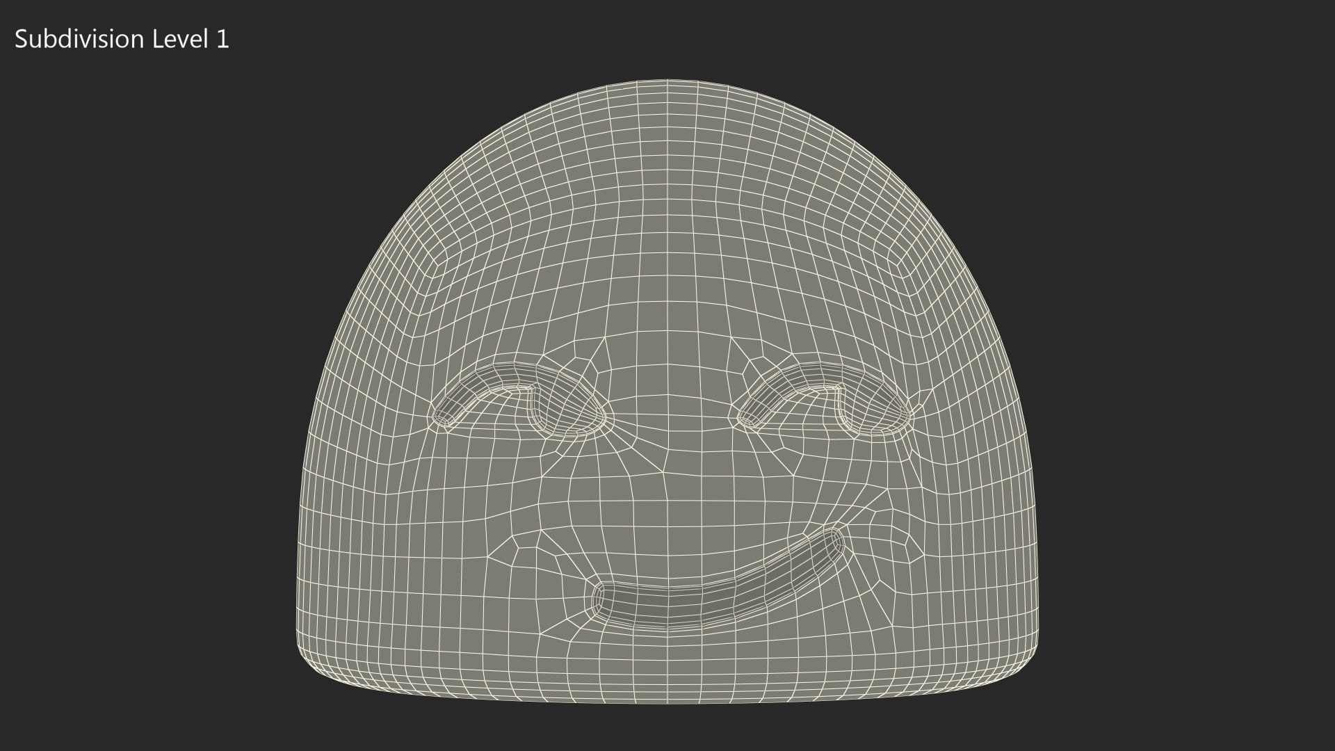 Smirking Face Android Emoji 3D Model - TurboSquid 1823740