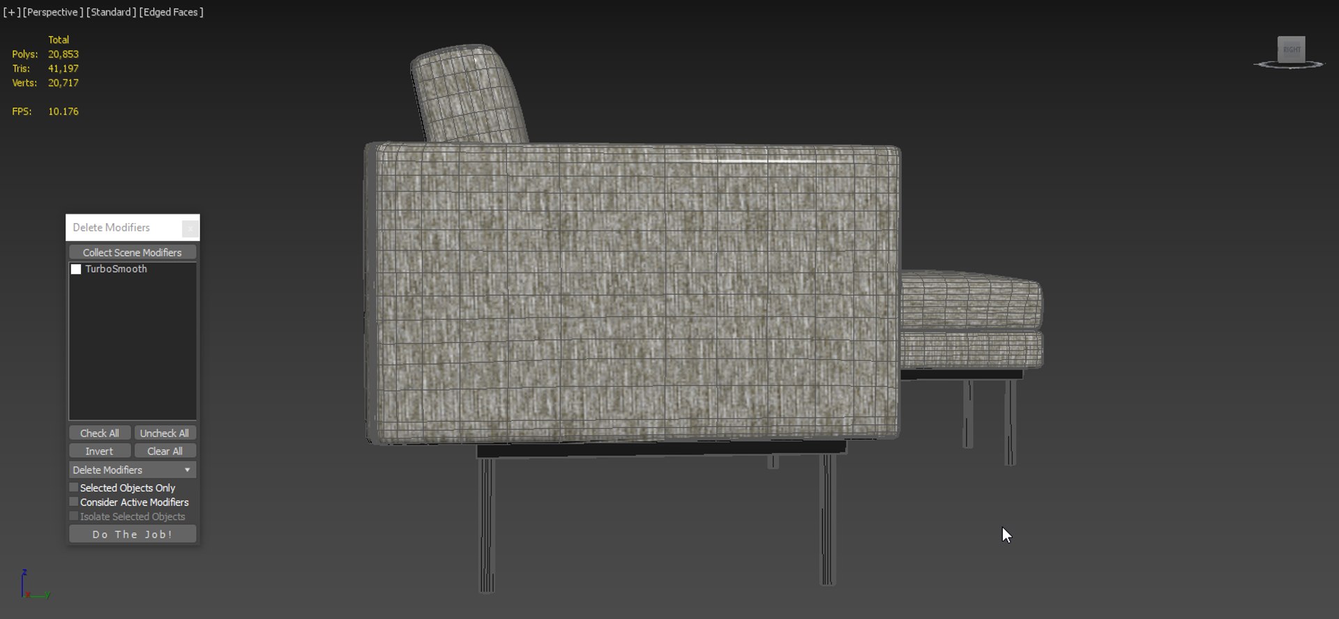 3D Modular Element Sofa Model - TurboSquid 2063327