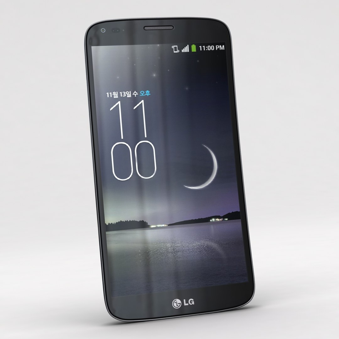 3d Model Lg G Flex