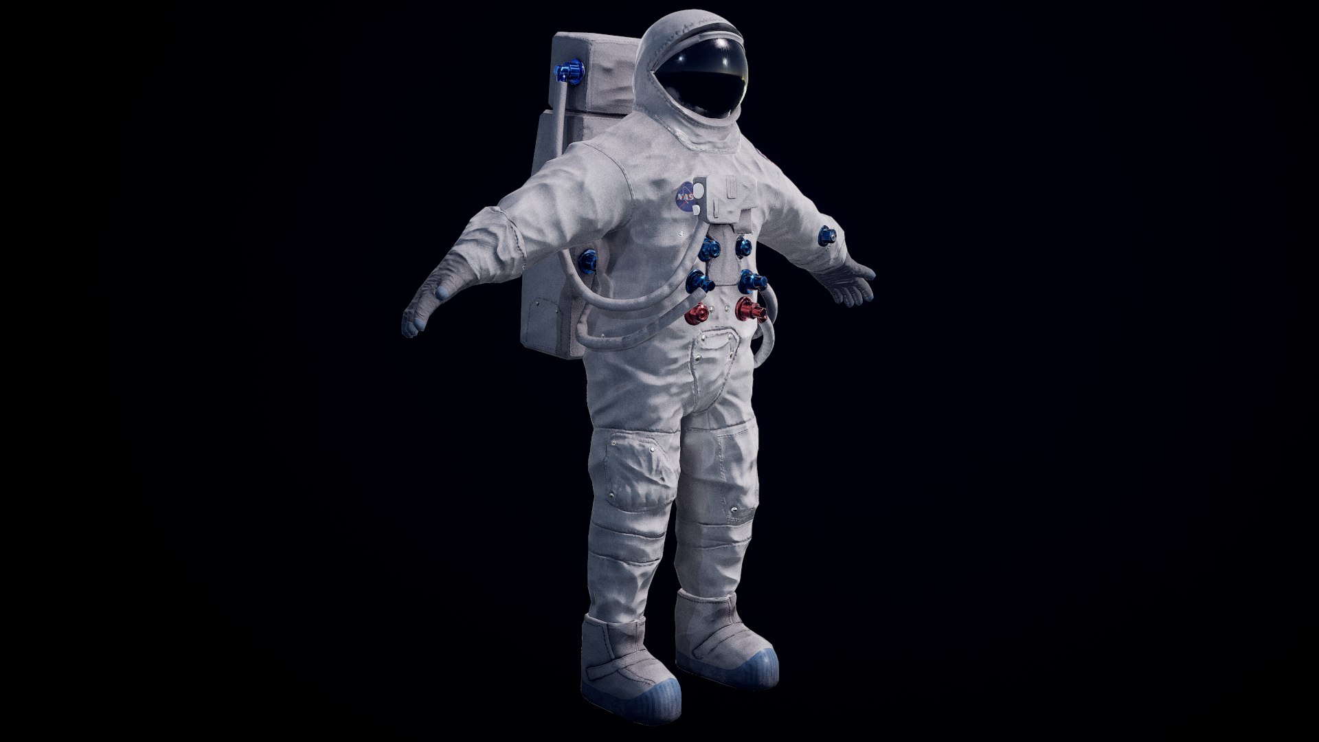 Astronaut nasa space suit 3D model - TurboSquid 1582933
