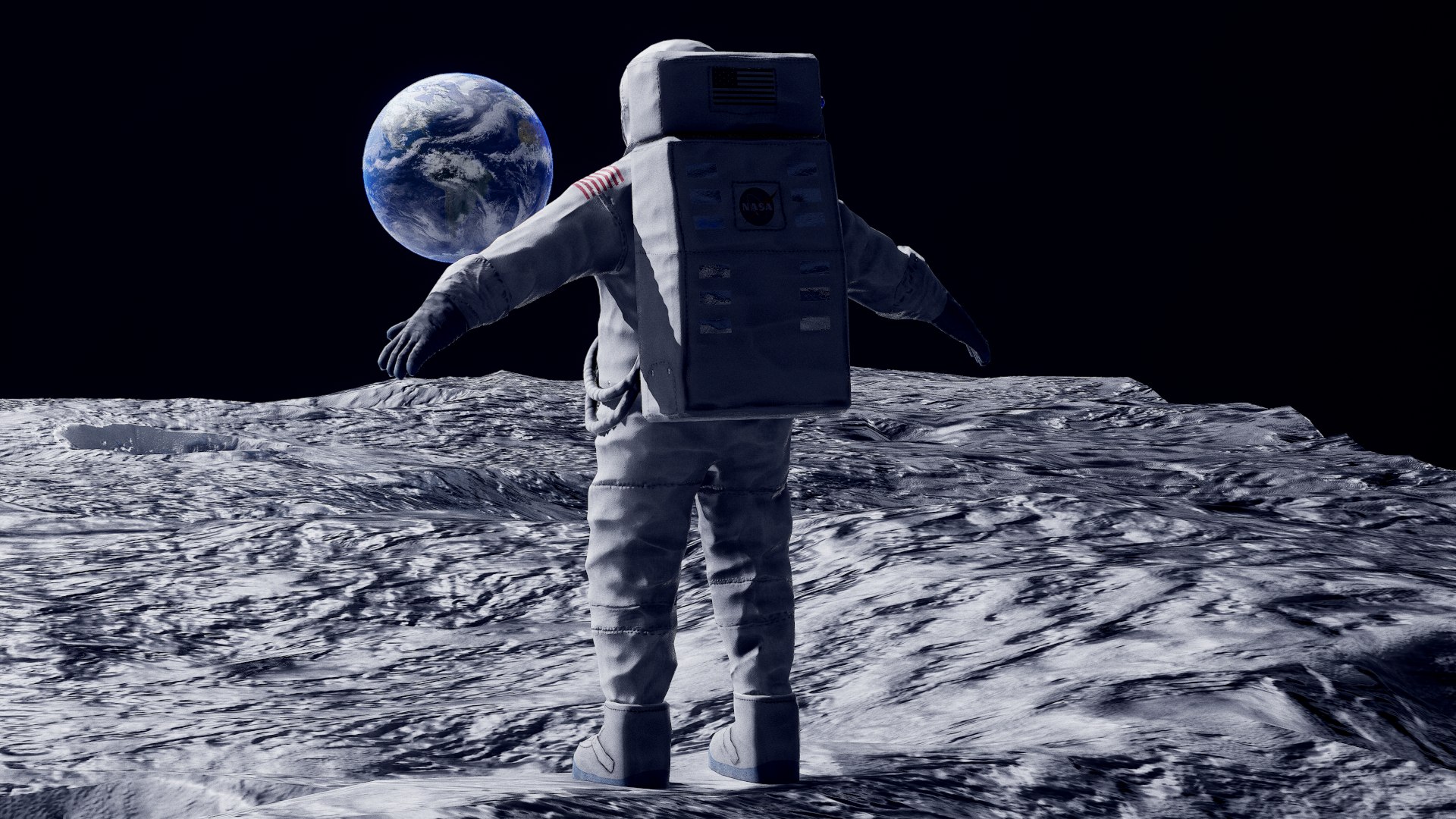 Astronaut nasa space suit 3D model - TurboSquid 1582933