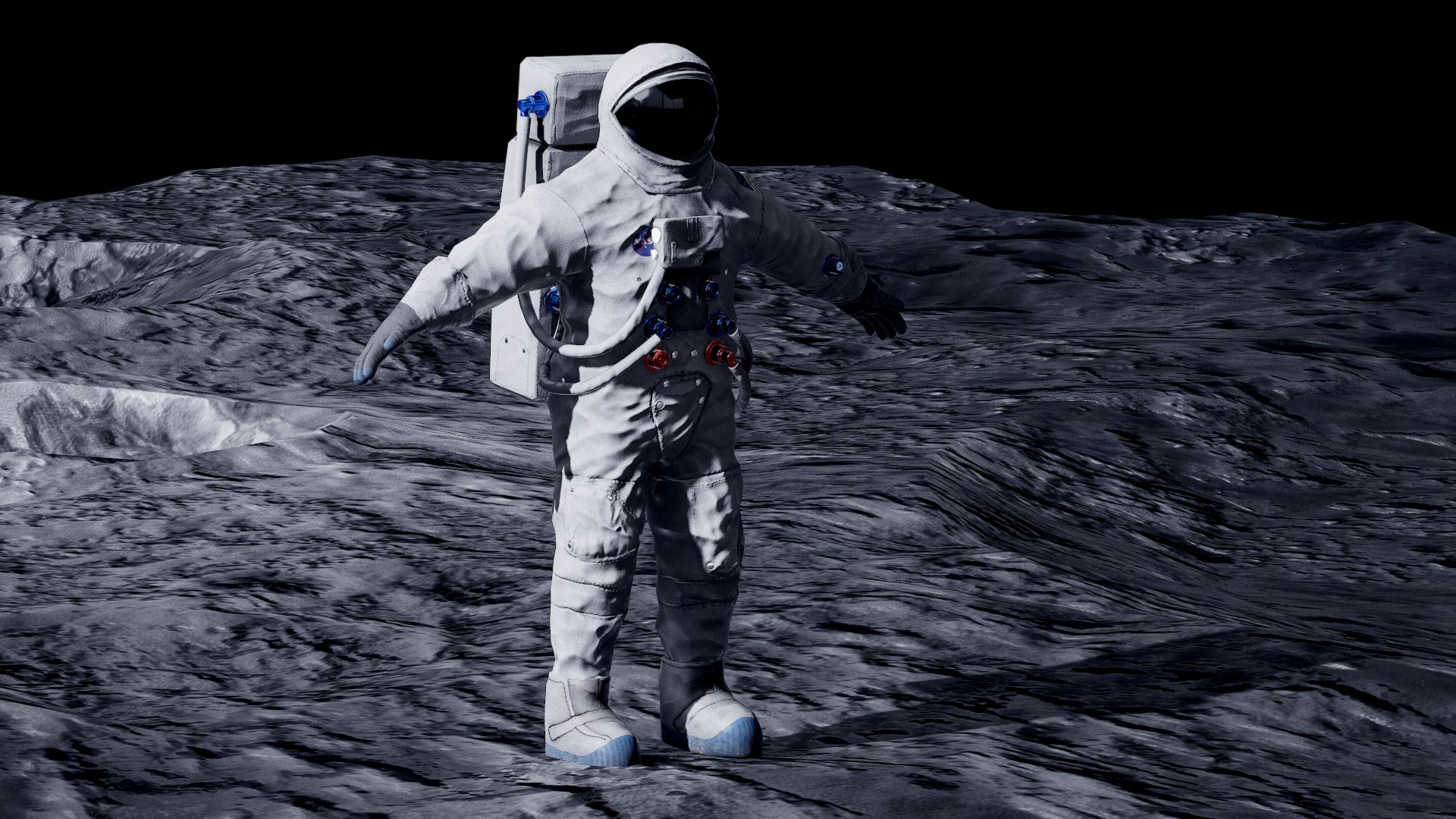 Astronaut nasa space suit 3D model - TurboSquid 1582933