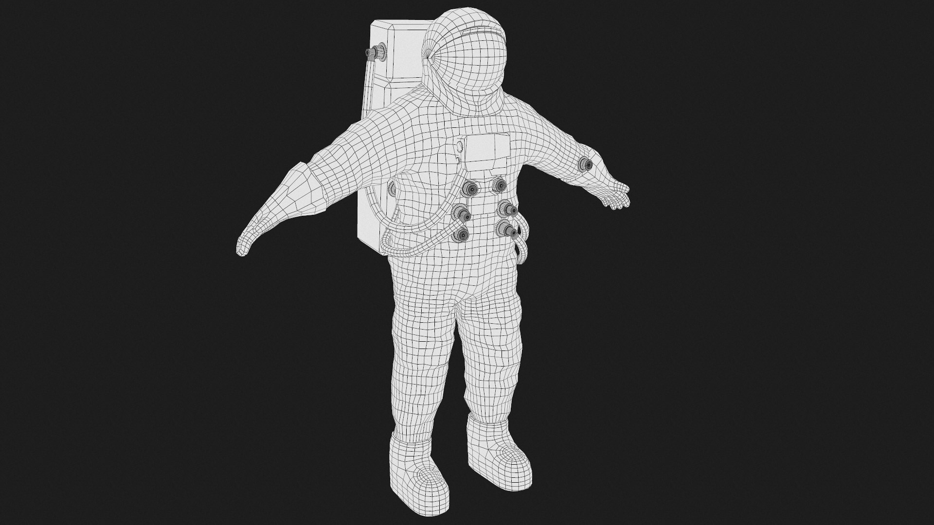 Astronaut nasa space suit 3D model - TurboSquid 1582933