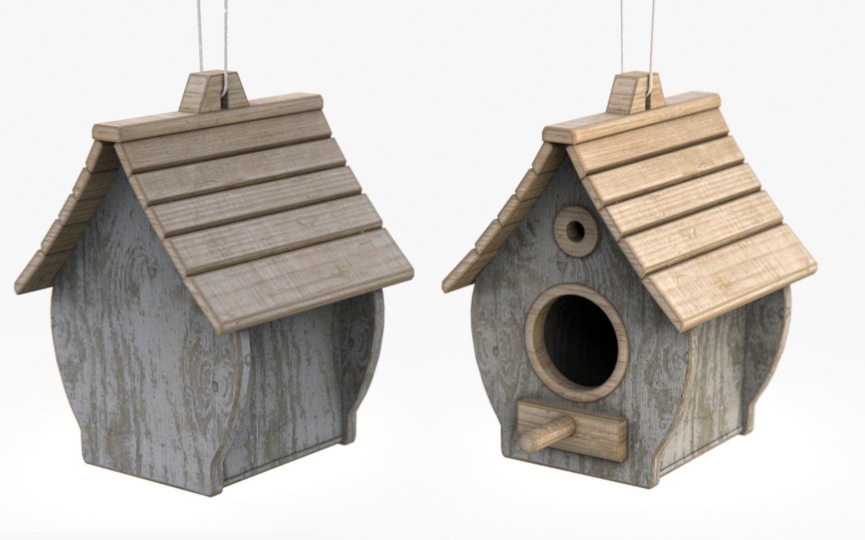 3D Birdhouse Model - TurboSquid 1885311
