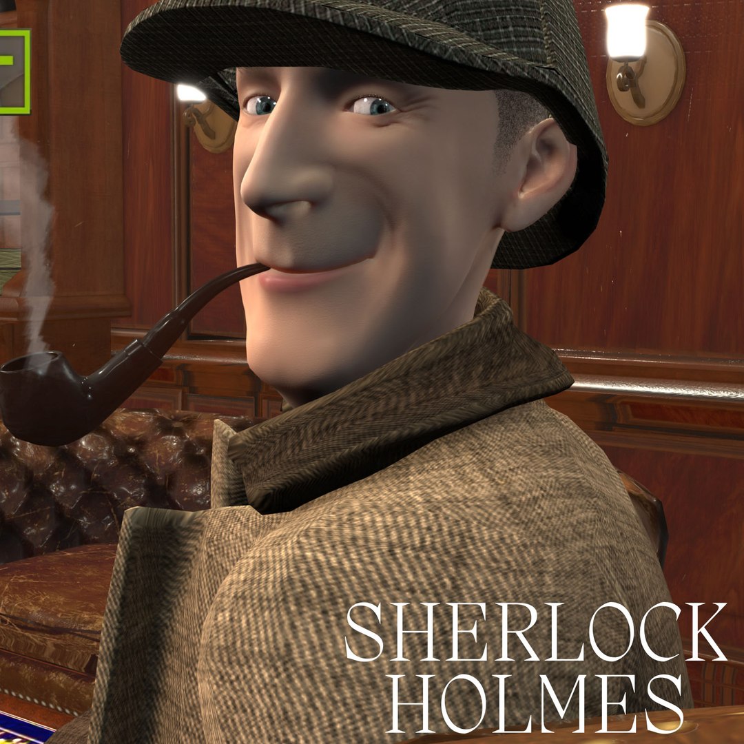 3D Sherlock Holmes UE5 IClone 8 Model - TurboSquid 2243610