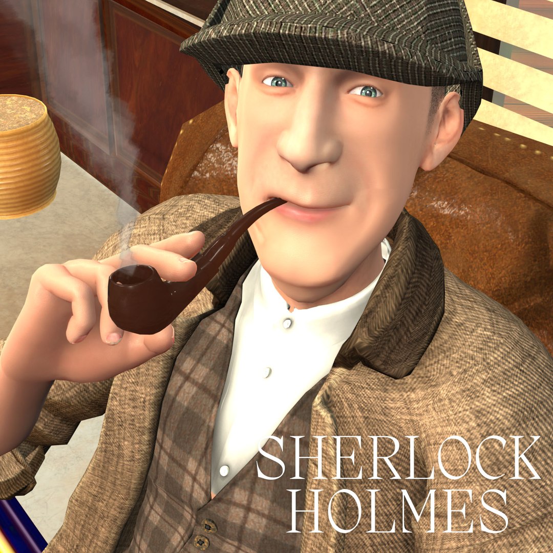 3D Sherlock Holmes UE5 IClone 8 Model - TurboSquid 2243610