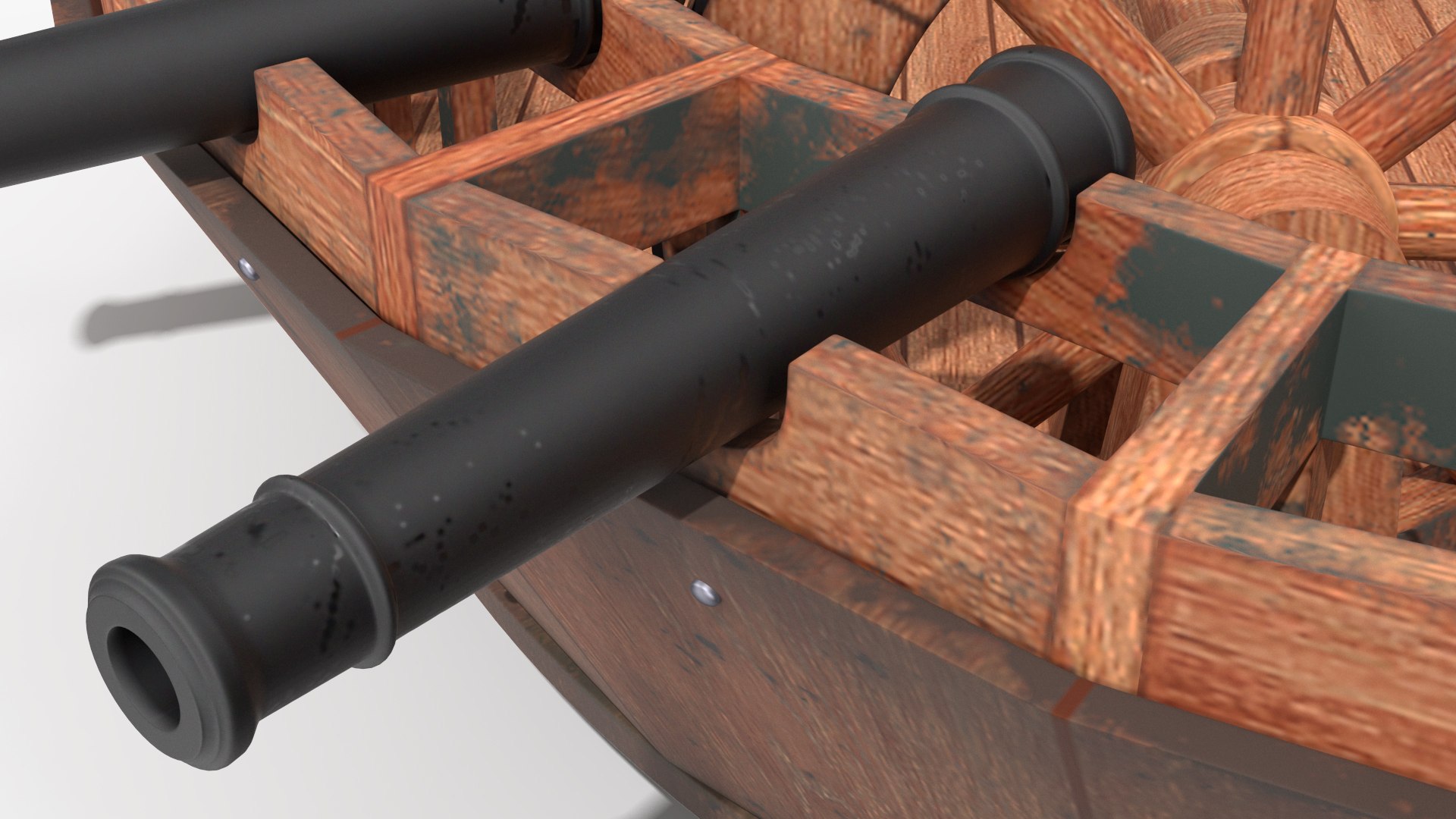 Old Leonardo Da Vinci Rotational Tank 3D Model - TurboSquid 2060150