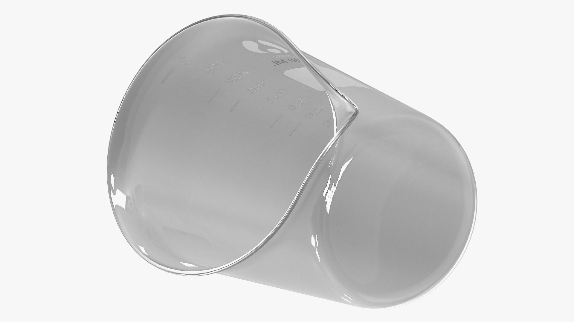 3D glass lab beaker - TurboSquid 1458126