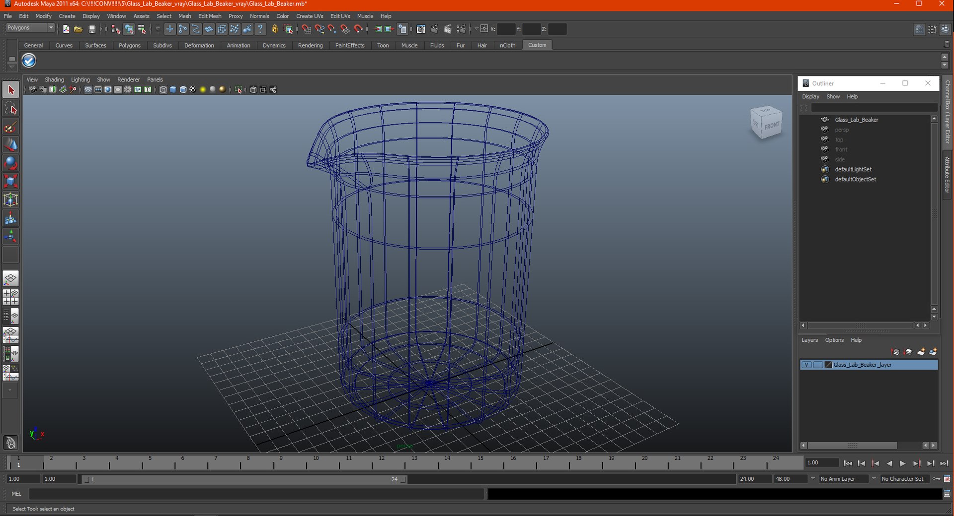 3D glass lab beaker - TurboSquid 1458126