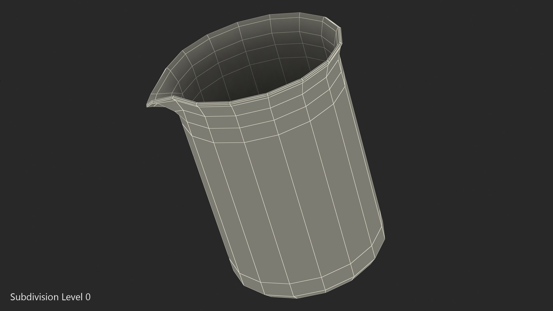 3D glass lab beaker - TurboSquid 1458126
