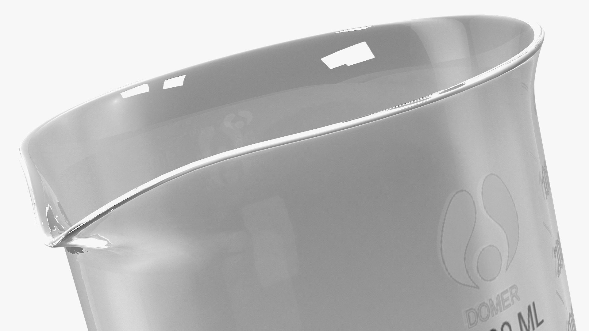 3D glass lab beaker - TurboSquid 1458126