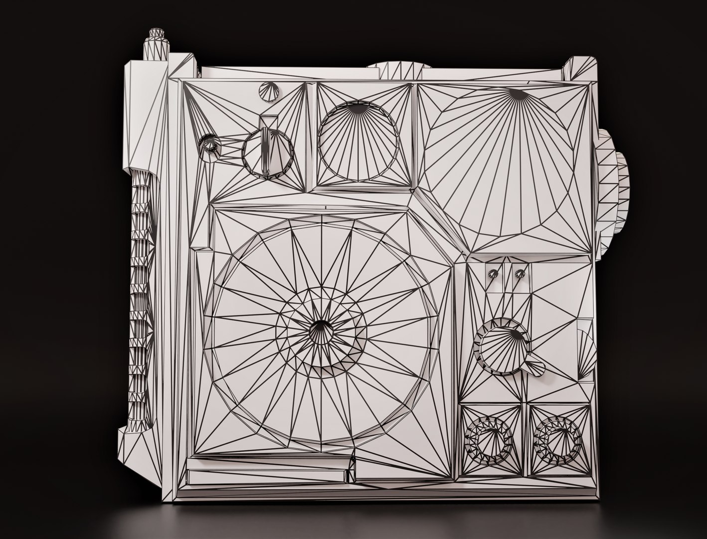 3D Model Radio Blender - TurboSquid 1696557