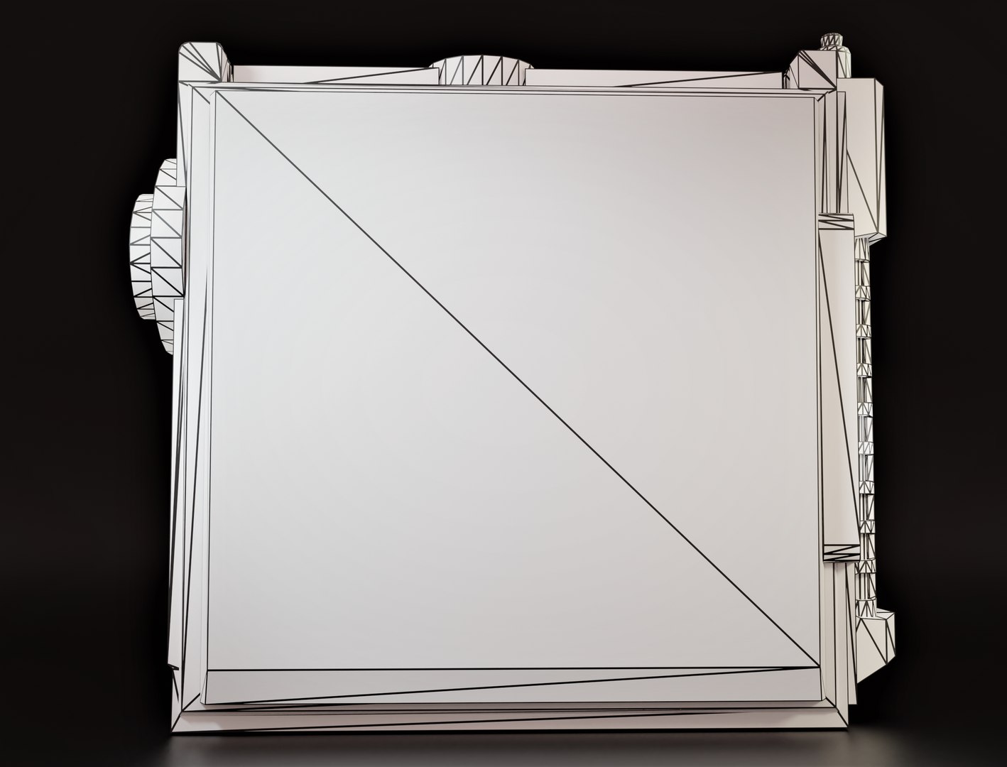 3D Model Radio Blender - TurboSquid 1696557