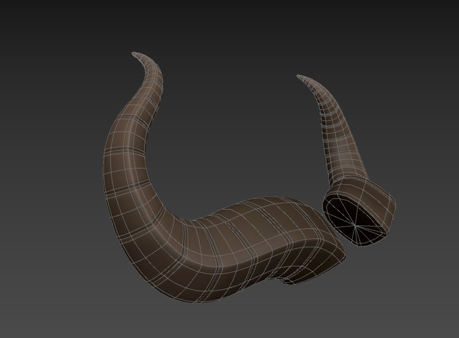 Satan horn 3D model - TurboSquid 1514737