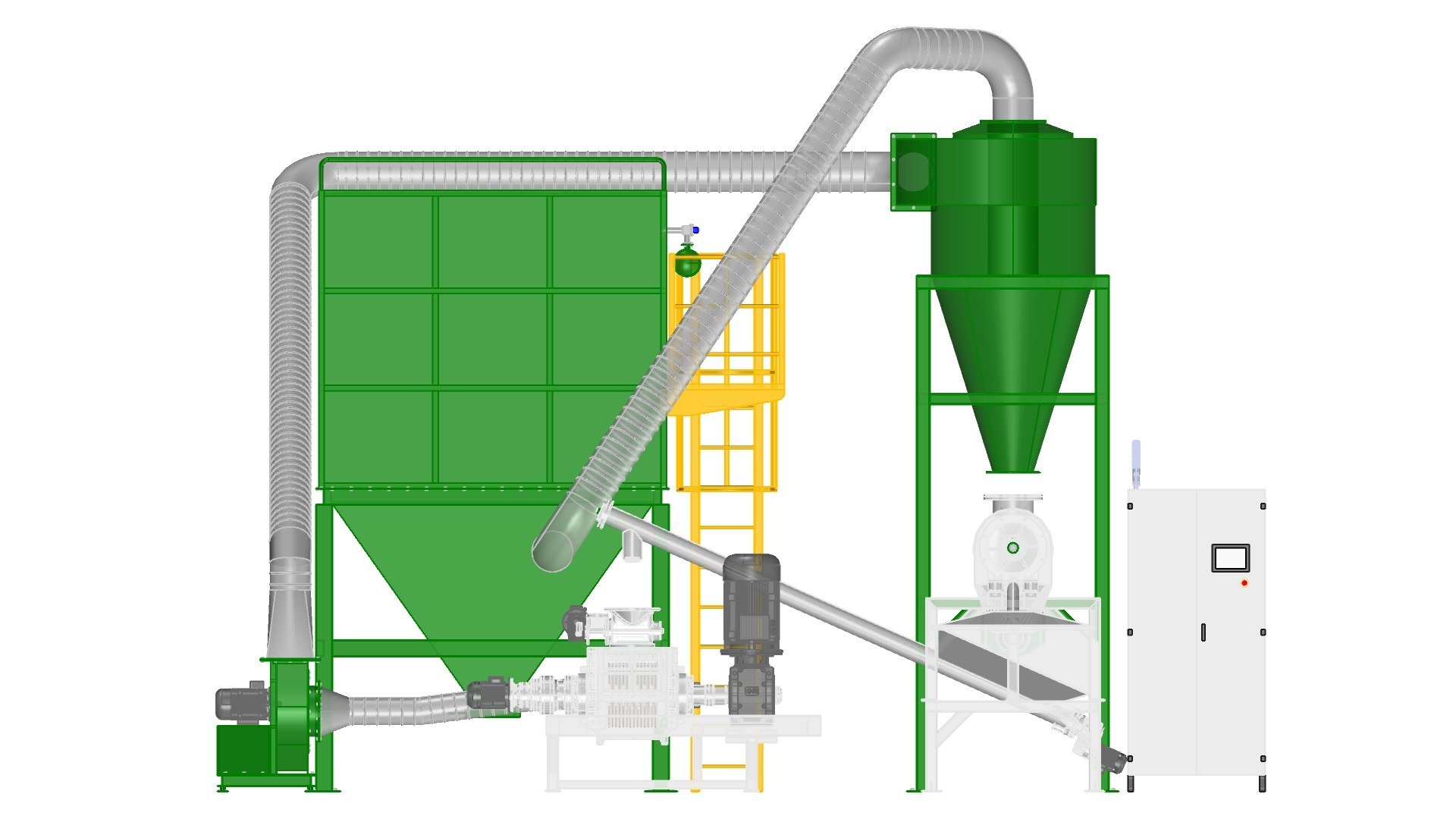 3D Tire Shredder Rubber Shredder Tire Grinding Rubber Grinding Plant ...