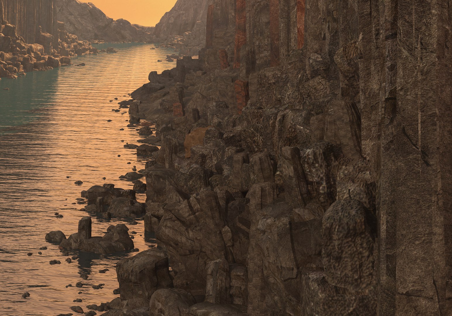 Stuolagil Canyon Iceland Model - TurboSquid 1827503