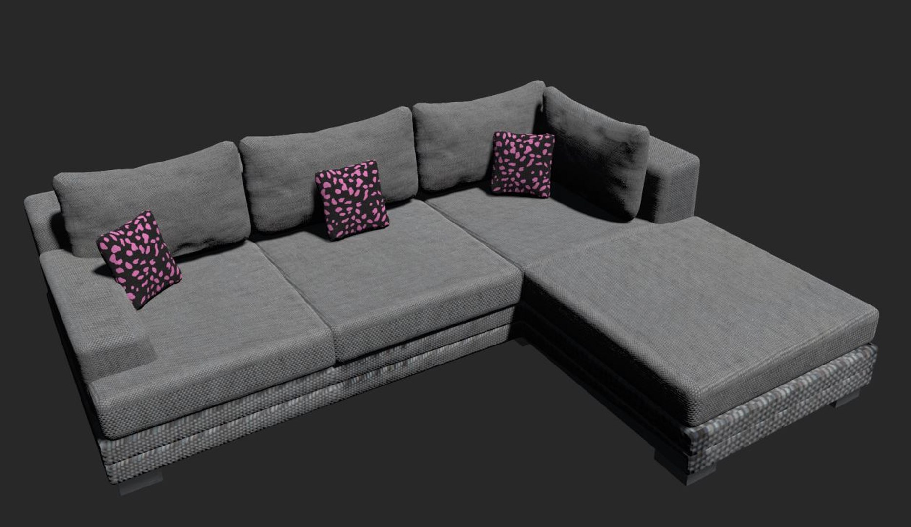 Free Couch Sofa 3d Model