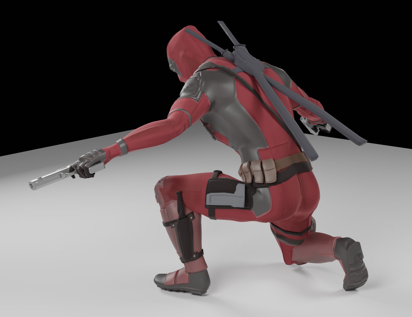 3D Deadpool - TurboSquid 1565242
