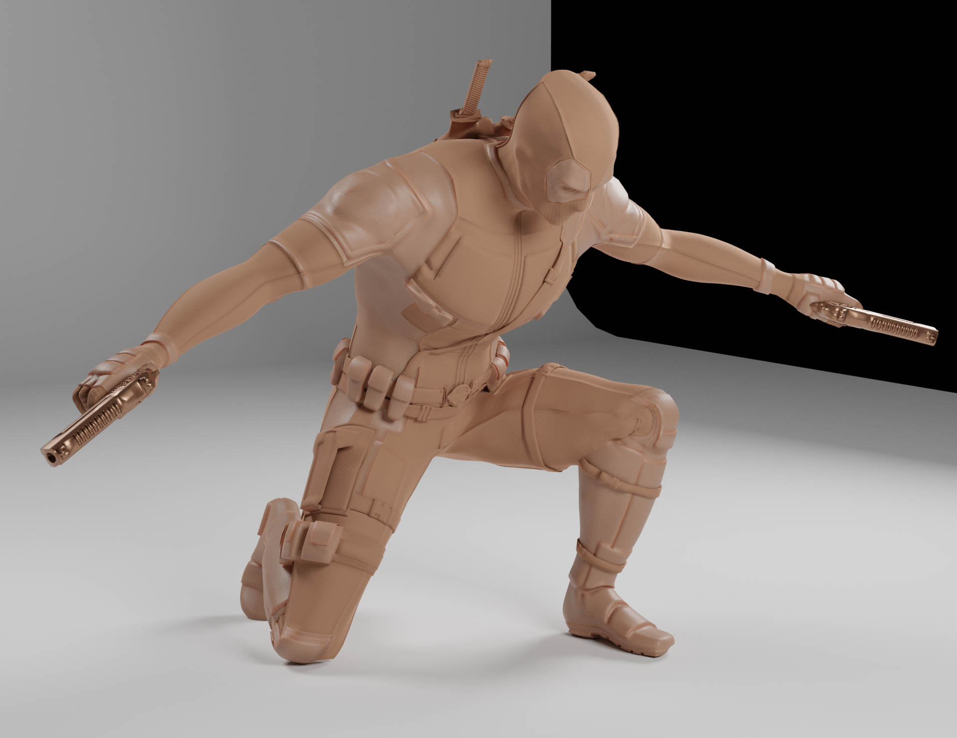 modelo 3d Deadpool genial - TurboSquid 1565242