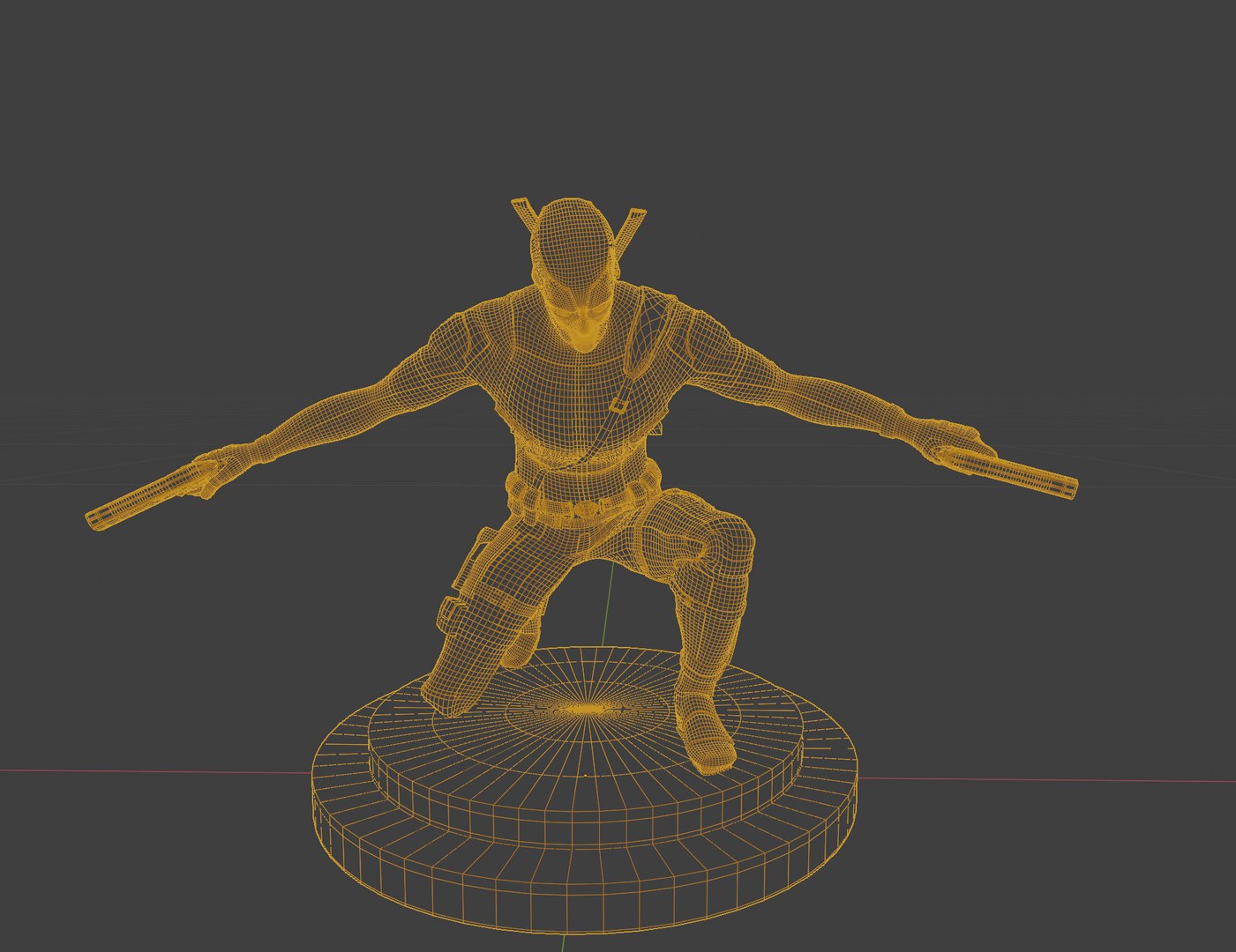 3D Deadpool - TurboSquid 1565242
