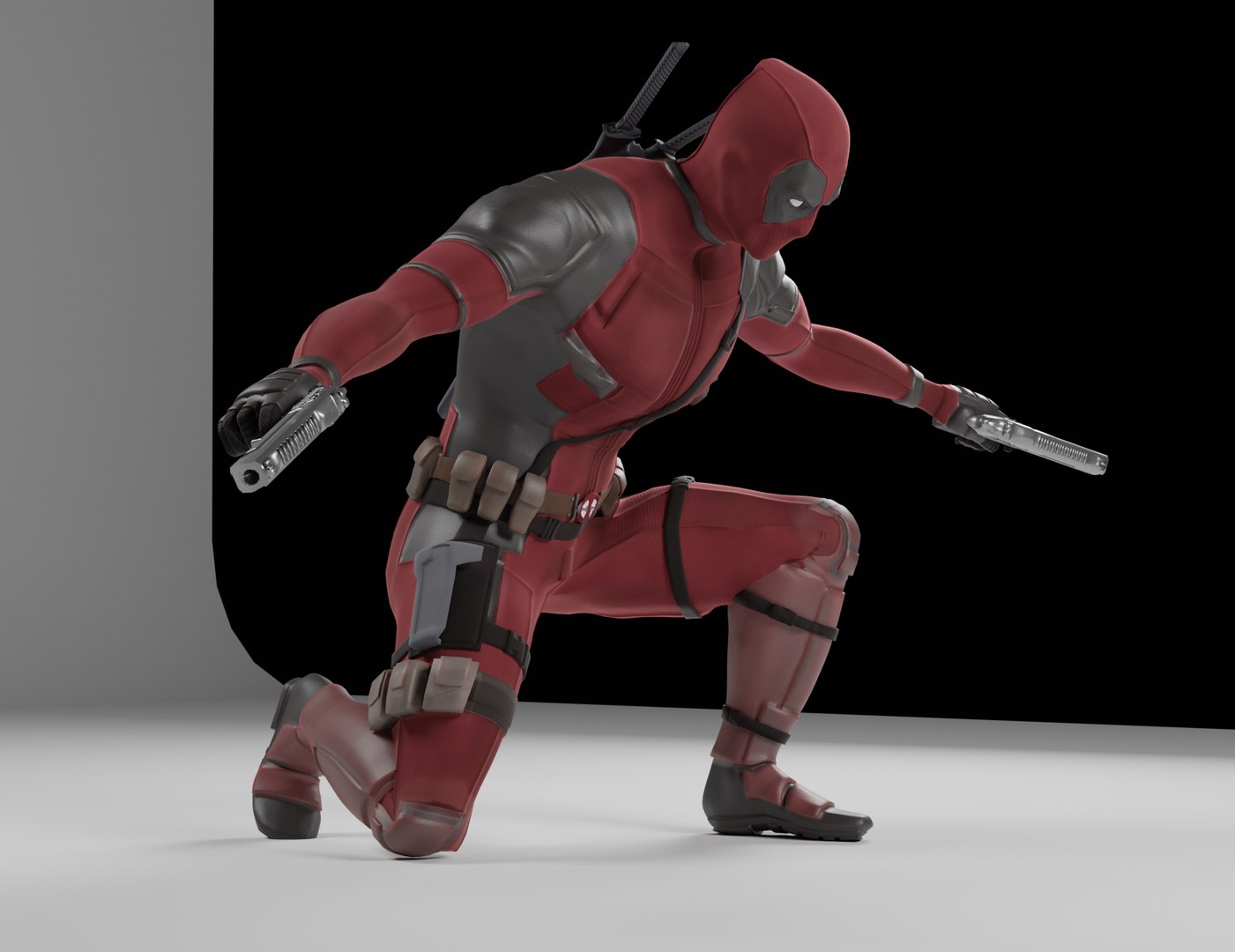 3D Deadpool - TurboSquid 1565242