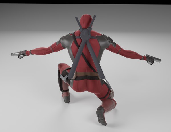 modelo 3d Deadpool genial - TurboSquid 1565242
