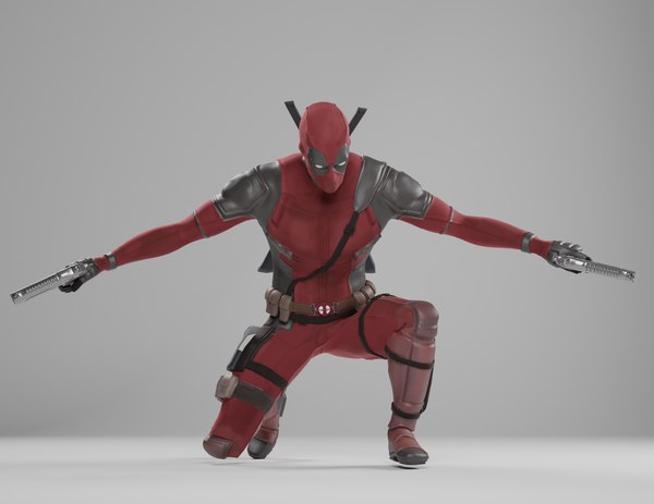 Deadpool 3D model - TurboSquid 1565261