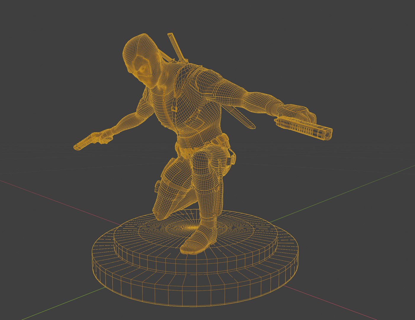 3D Deadpool - TurboSquid 1565242