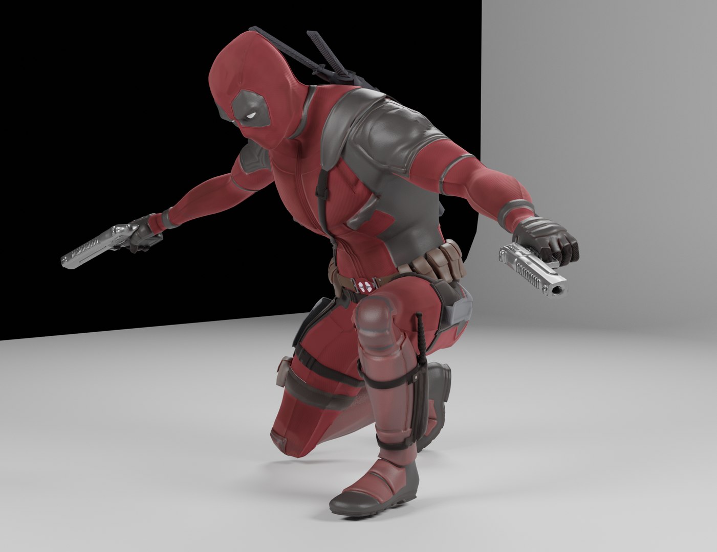 3D Deadpool - TurboSquid 1565242