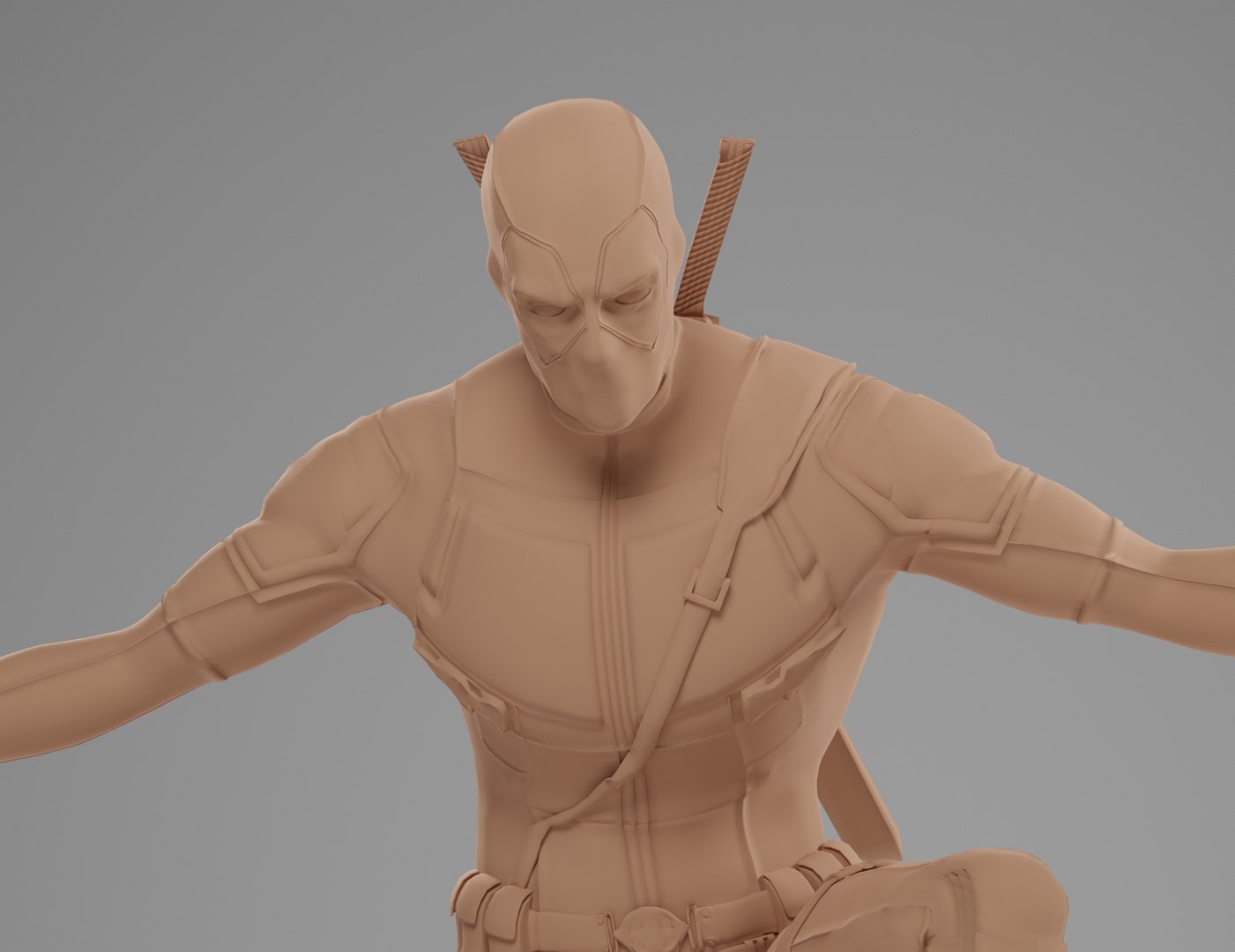 3D Deadpool - TurboSquid 1565242