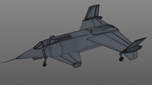 3D model rockwell fighter - TurboSquid 1712329