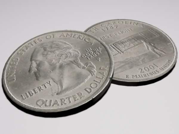 3D Quarter Models | TurboSquid