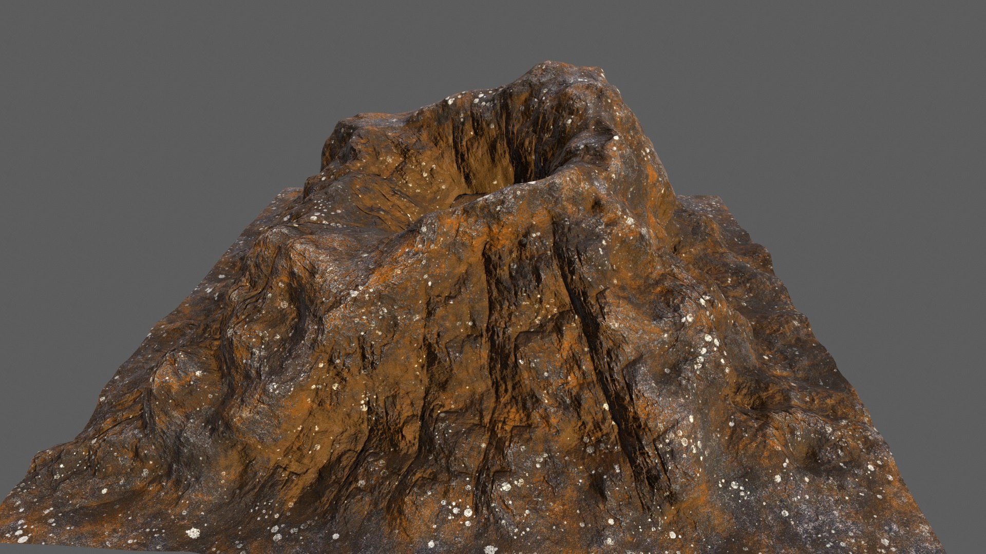 3D Volcano Model - TurboSquid 1152775