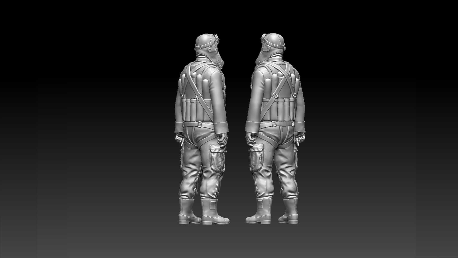 Japan Pilot 3D Model - TurboSquid 2121061