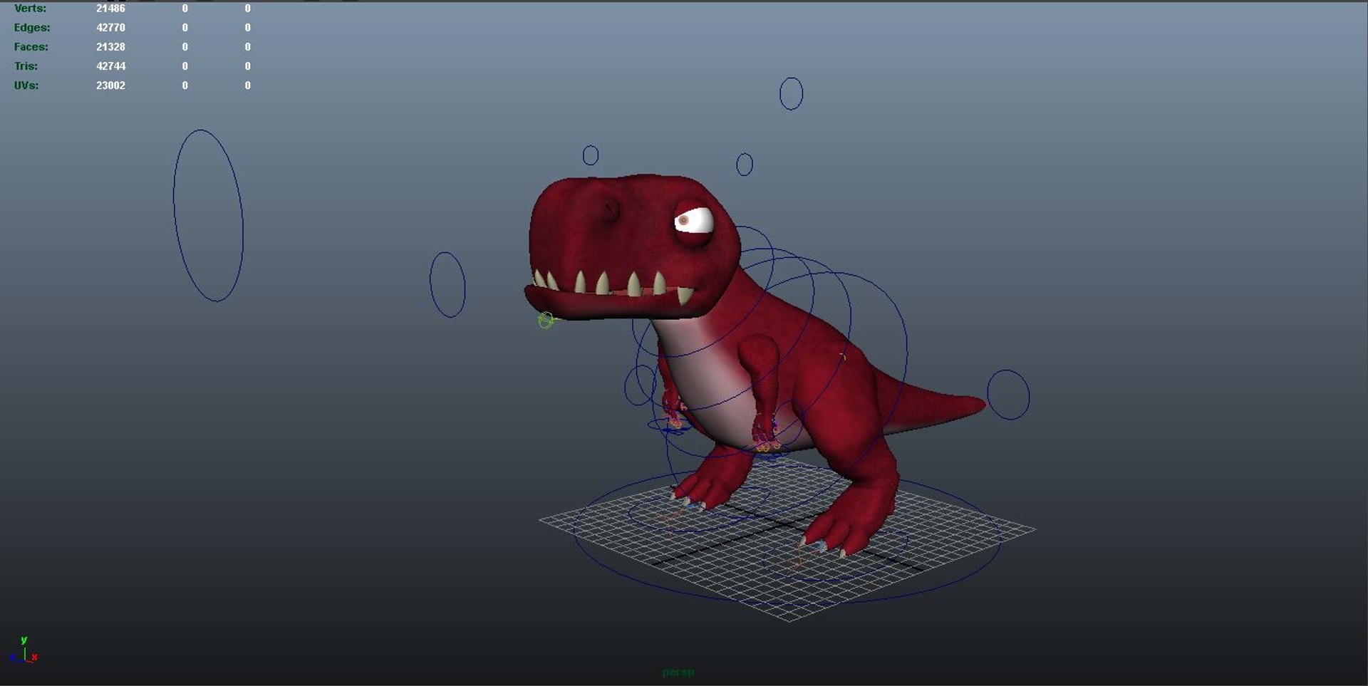 Fuffi Rex 3d Model
