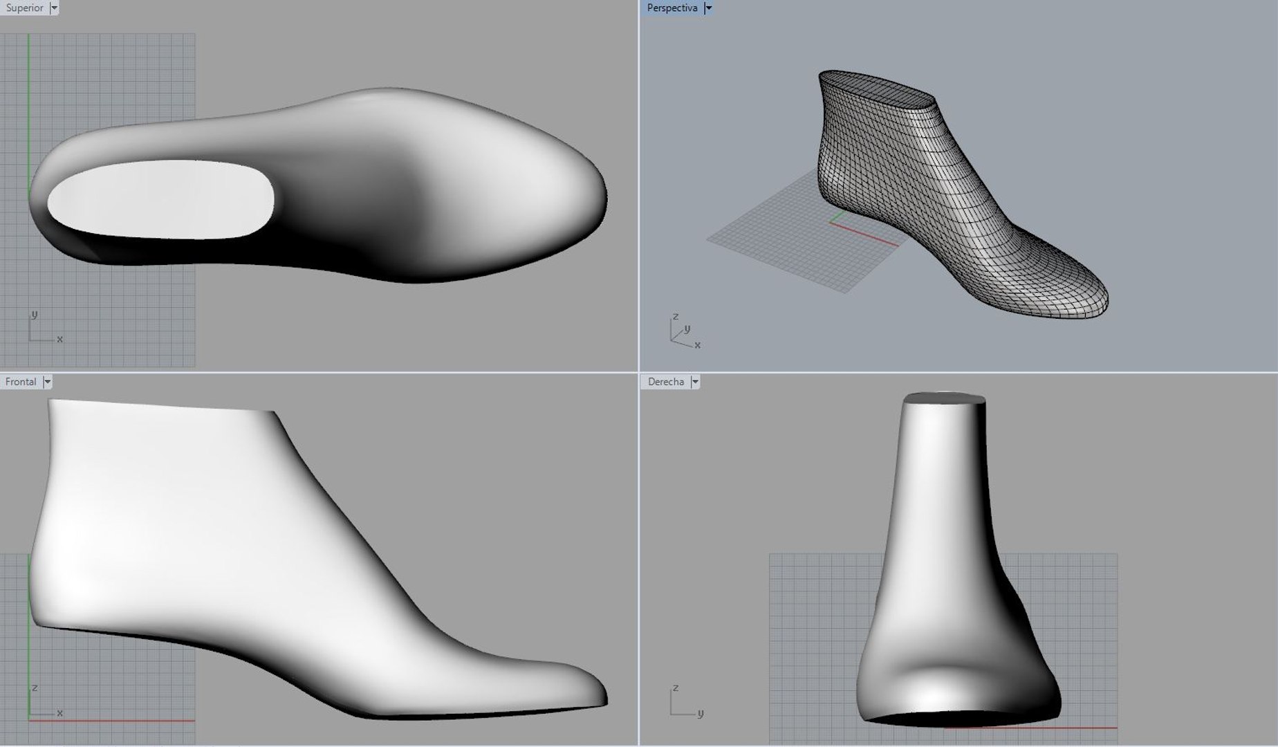 3d Pack Woman Shoe Lasts