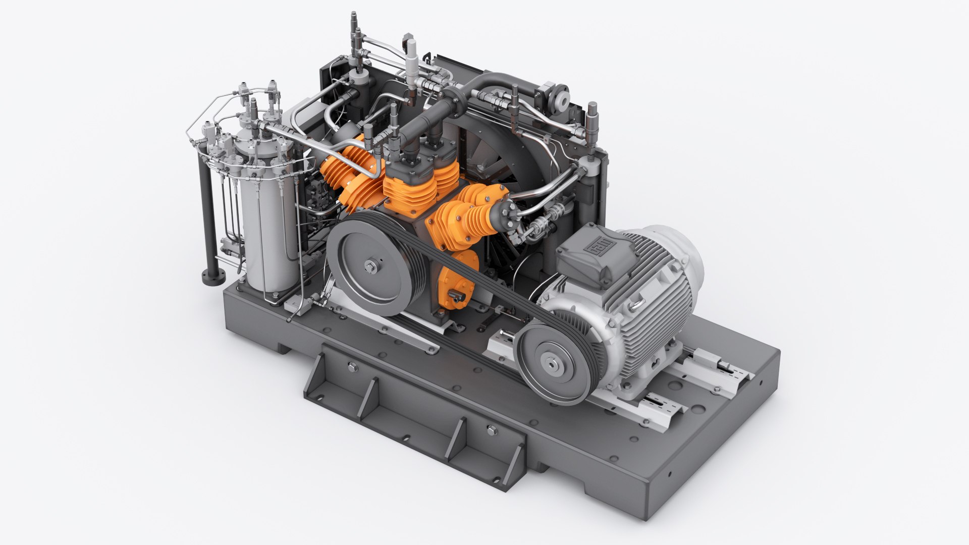 Air Compressor Factory Industrial Machine 3D Model - TurboSquid 1802072