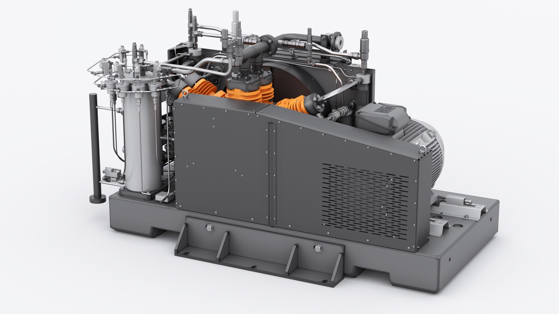 Air Compressor Factory Industrial Machine 3D Model - TurboSquid 1802072