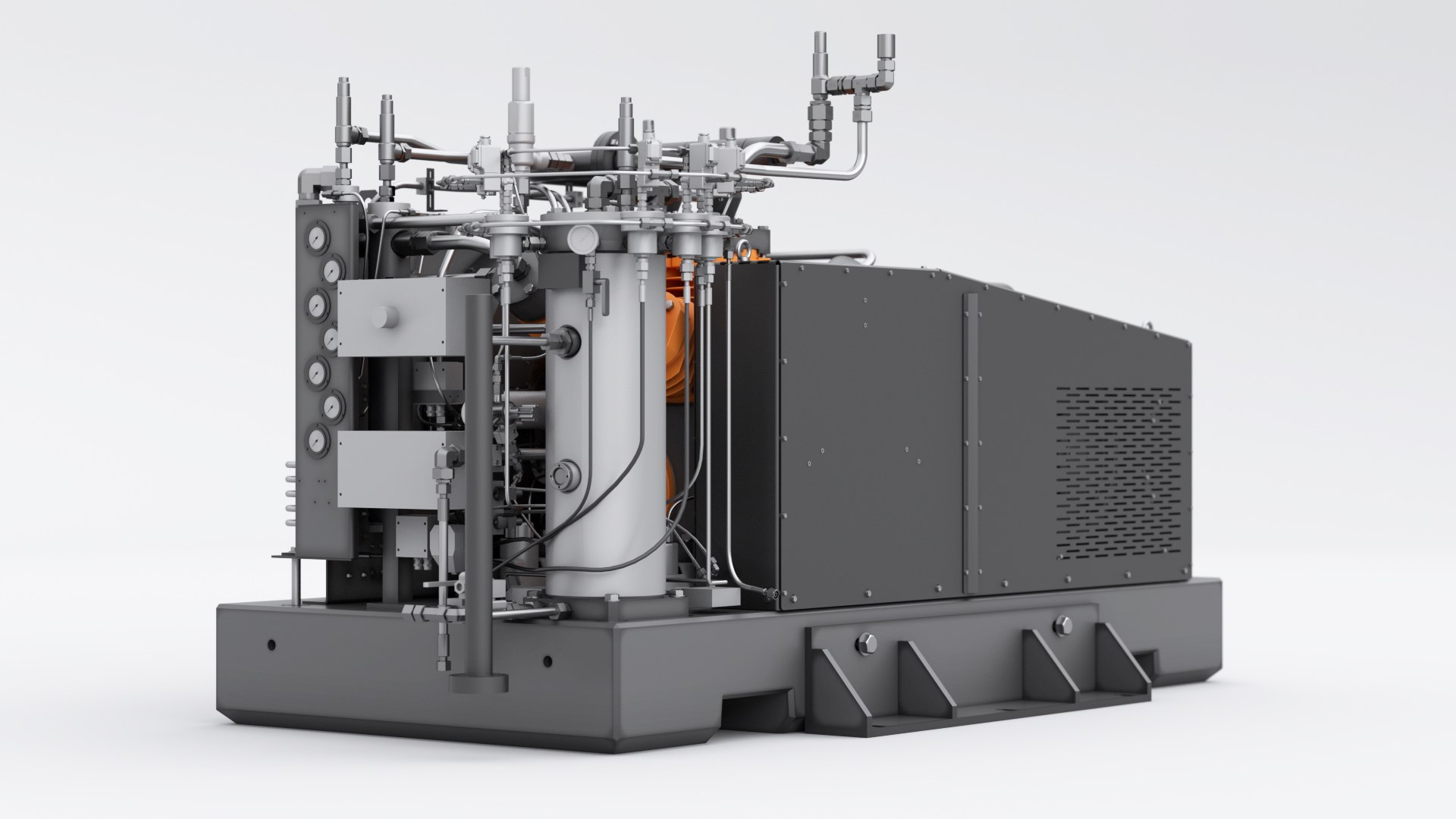 Air Compressor Factory Industrial Machine 3D Model - TurboSquid 1802072