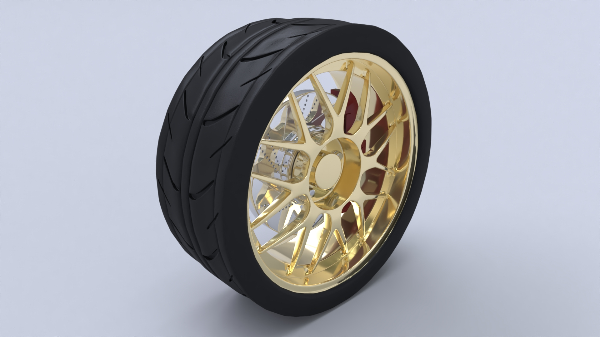 Car Wheel Rim Tire 3D - TurboSquid 2053699