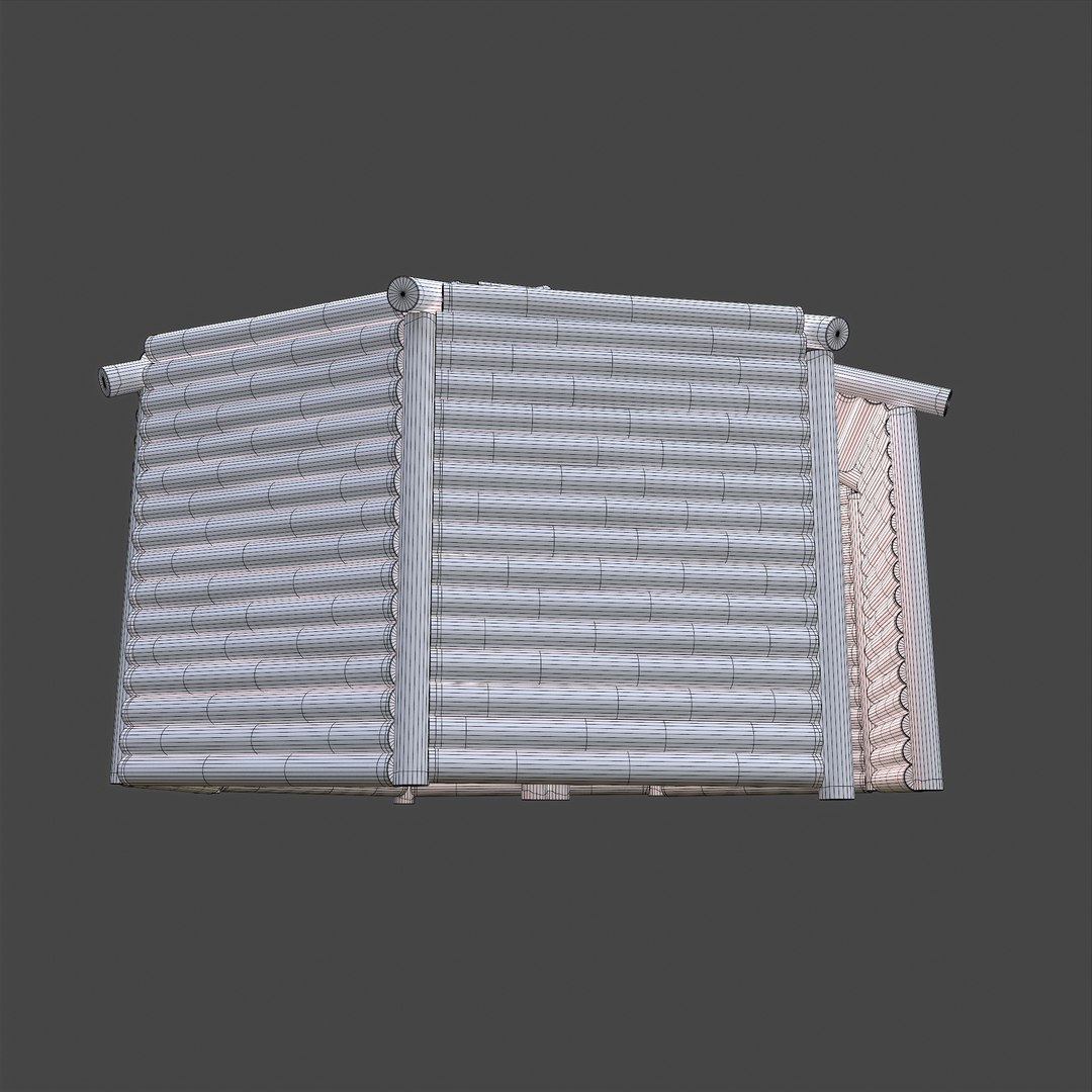 Modular Housing Hut F 3D - TurboSquid 1807173
