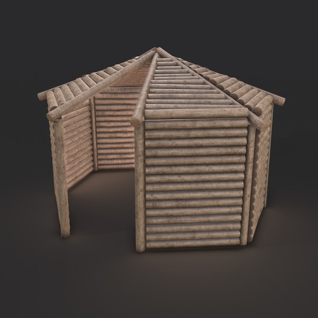 Modular Housing Hut F 3D - TurboSquid 1807173
